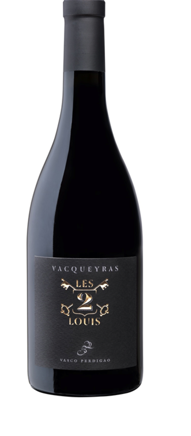 les 2 louis-vacqueyras - Rouge - 2015 - Domaine Chamfort